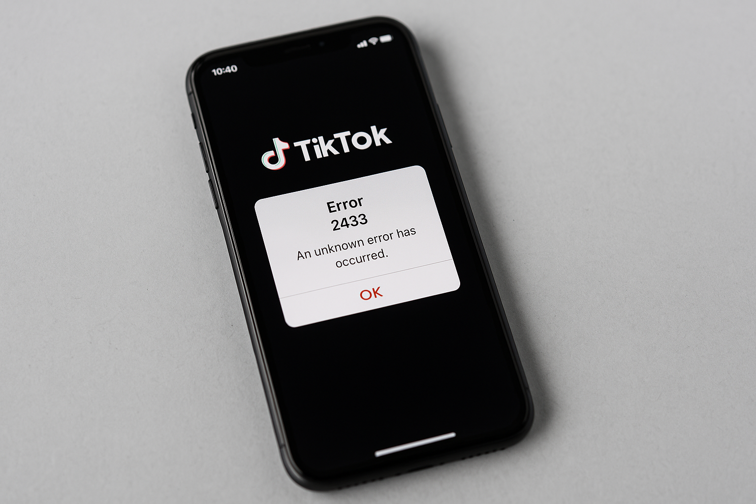 TikTok Error Code 2433: Anlamı ve Çözüm Yöntemleri - Not & Kalem